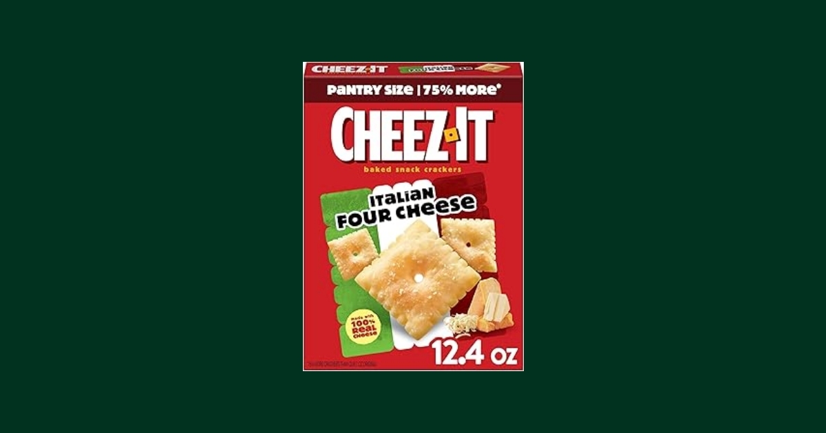 Cheez-It Italian Four Cheese Crackers Review: Is It Worth It ...